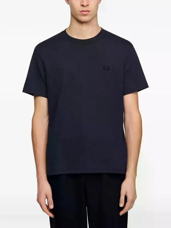 Sandro T-shirt With Double Patch