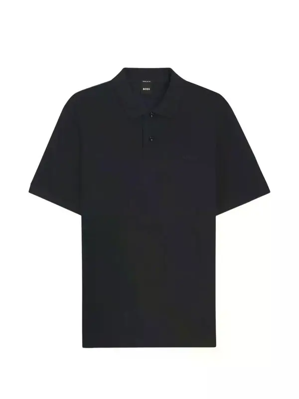 BOSS Cotton Polo Shirt - Blue