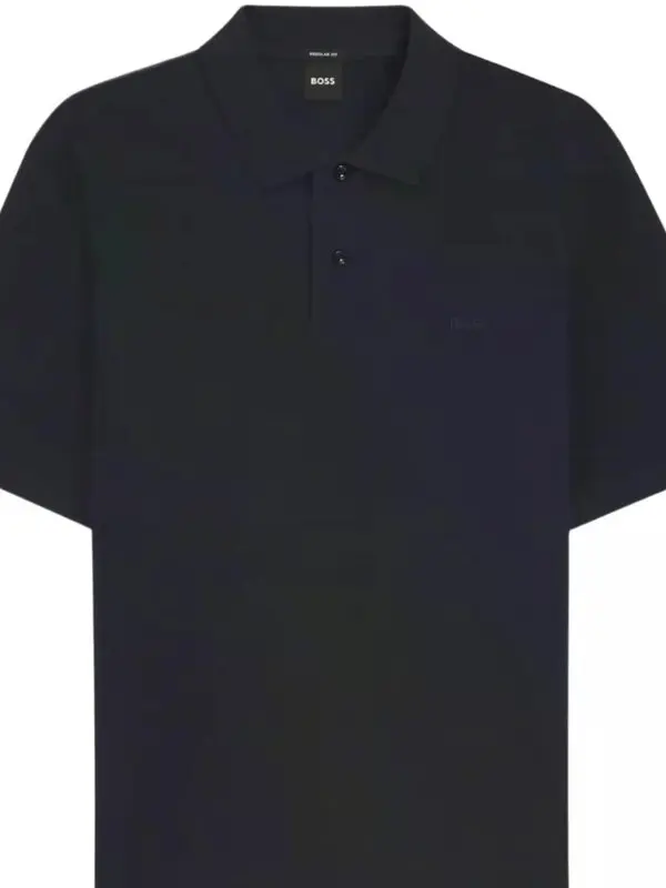 BOSS Cotton Polo Shirt - Blue