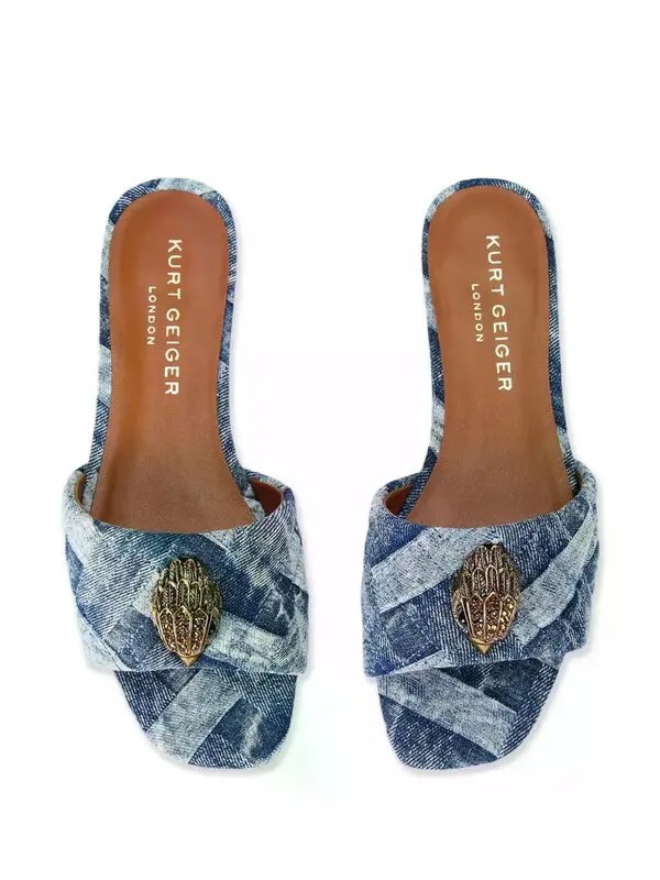 Kurt Geiger Kensington Denim Sandals