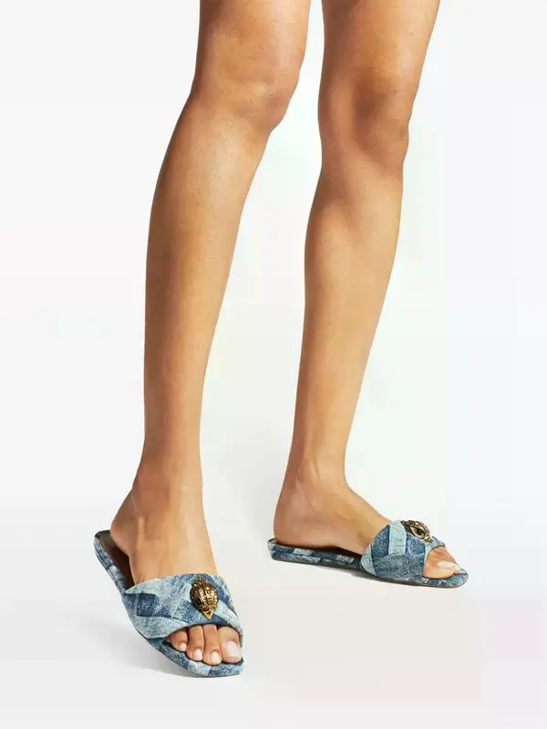 Kurt Geiger Kensington Denim Sandals