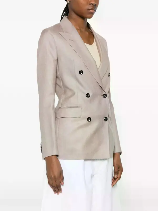 Tagliatore Double-breasted Peaked Lapels Jacket