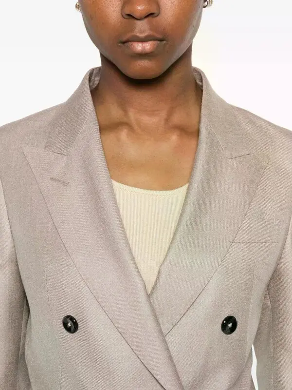 Tagliatore Double-breasted Peaked Lapels Jacket