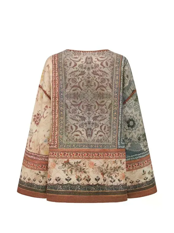INTO THE EAST Floral Reversible Jacket