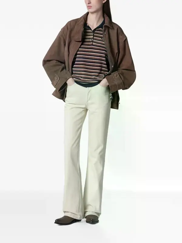 A.p.c. Romy Cotton Jeans - Neutrals