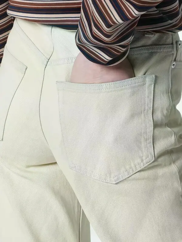 A.p.c. Romy Cotton Jeans - Neutrals