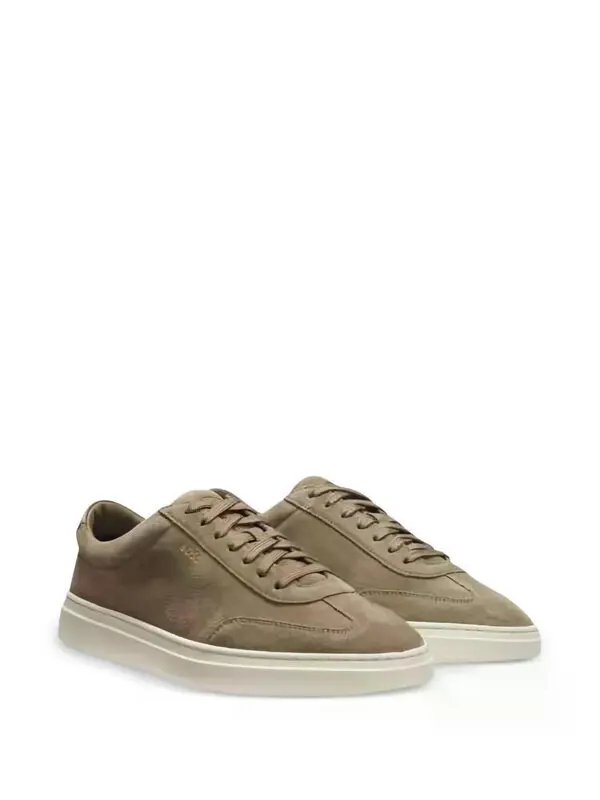 BOSS Kieran Tenn Round-toe Sneakers - Brown