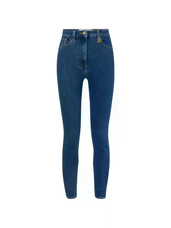 Elisabetta Franchi Logo Detail Skinny Jeans