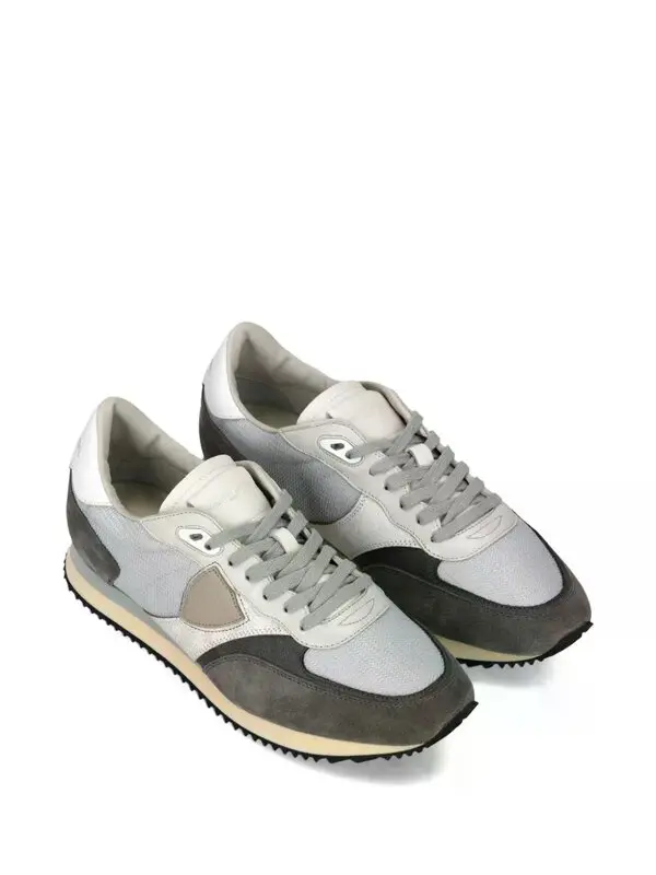 Philippe Model Panel Low Top Trainers - Grey