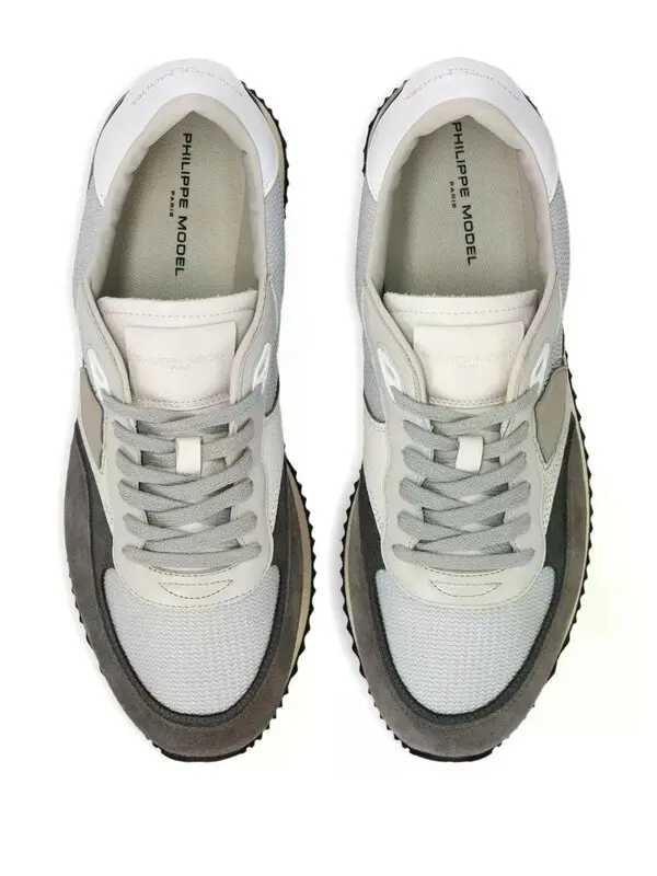 Philippe Model Panel Low Top Trainers - Grey