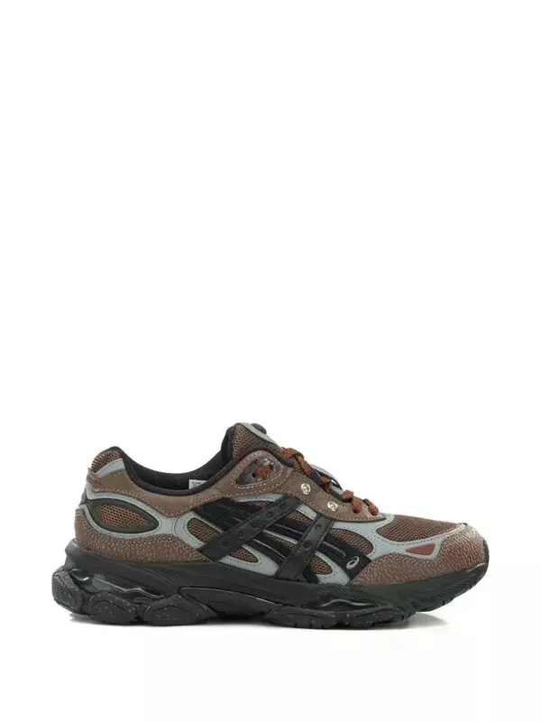 Asics Gel-nyc 2.0 Panelled Sneakers - Brown
