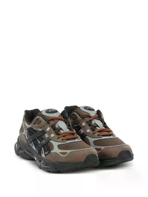 Asics Gel-nyc 2.0 Panelled Sneakers - Brown