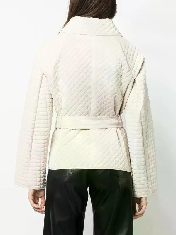 MOORER Double-breasted Quilted Jacket