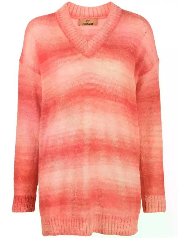 Missoni Gradient Striped Knitted Jumper