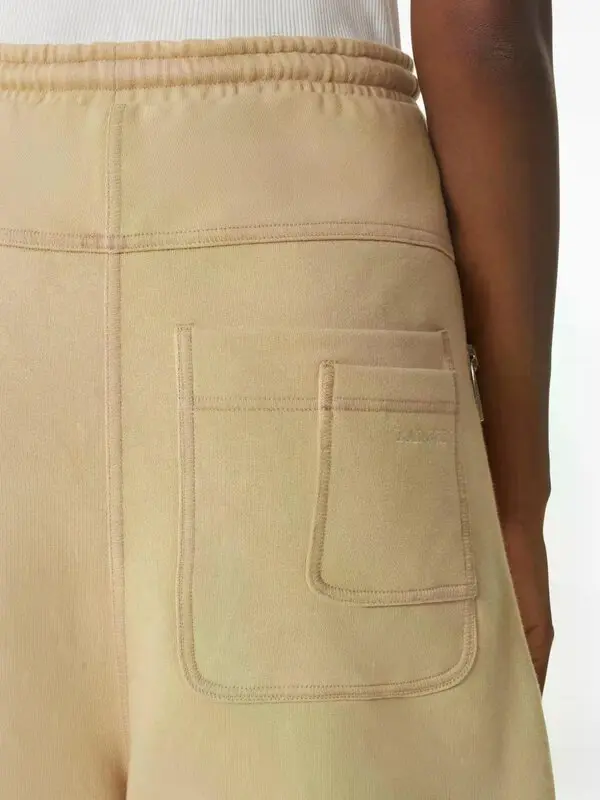 LANVIN Zip Pleated Shorts