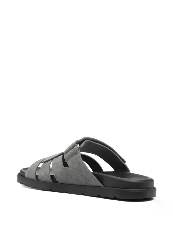 DOUCAL'S Caged-design Sandals - Grey