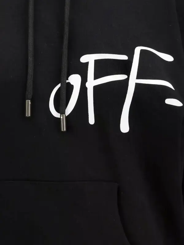 Off-White Logo Detail Hoodie