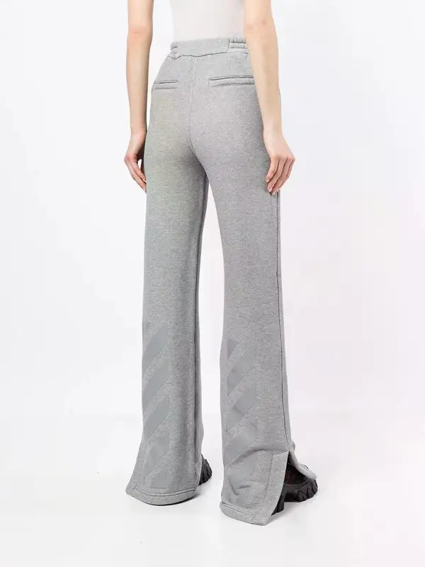 Off-White Diag Flared Trackpants - Grey