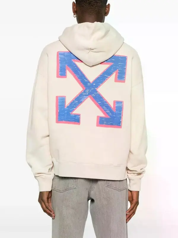 Off-White Arrows-print Hoodie