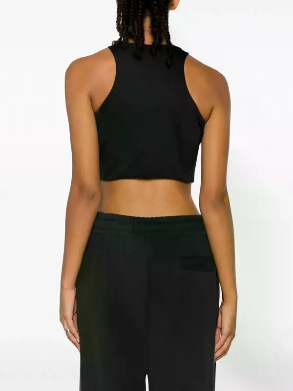 Off-White Logo-print Cropped Tank Top