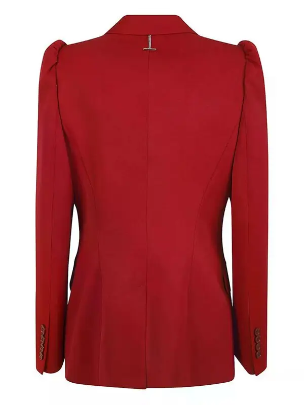 Alexander McQueen Single-breasted Wool Blazer