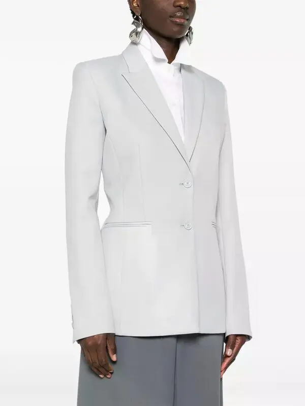 Off-White Single-breasted Blazer - Grey