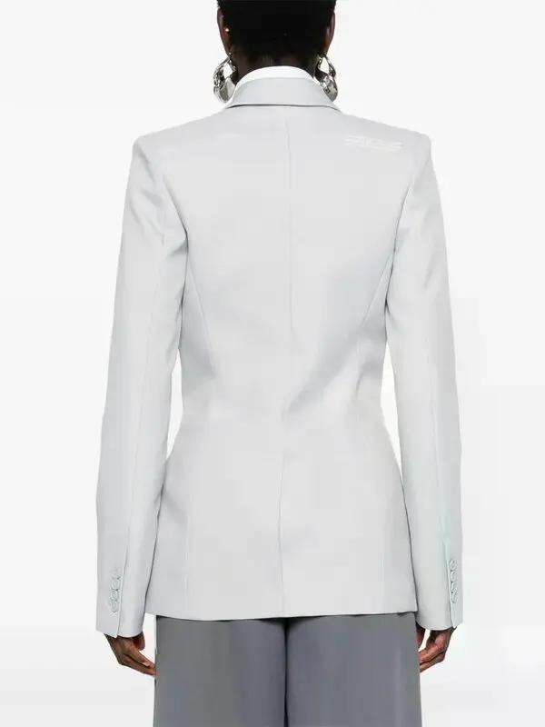 Off-White Single-breasted Blazer - Grey