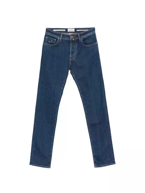 Jacob Cohen Hook Detail Denim Jeans