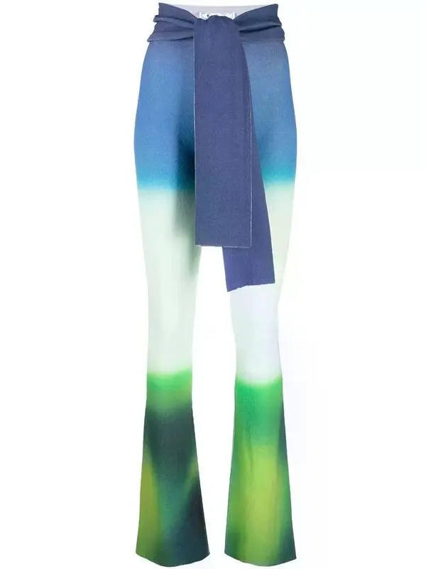 Off-White Draped Dip-dye Trousers