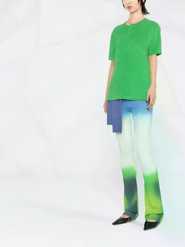 Off-White Draped Dip-dye Trousers