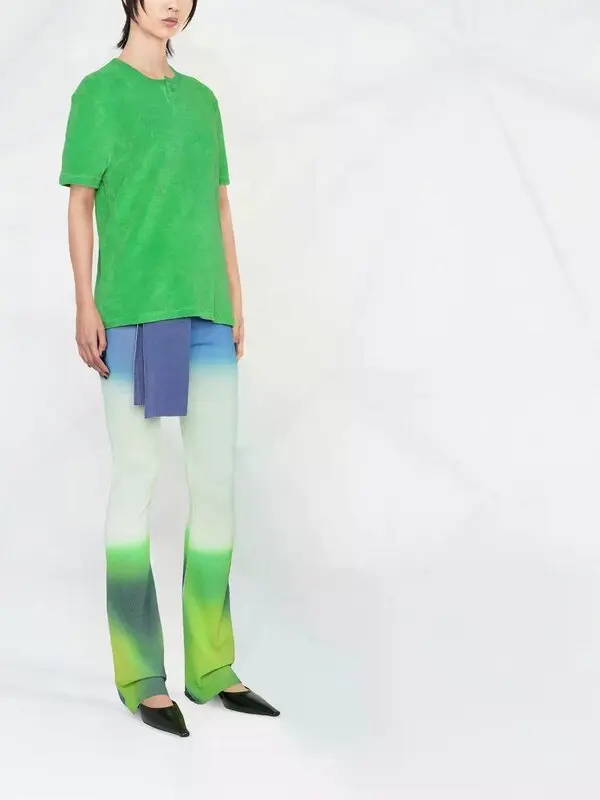 Off-White Draped Dip-dye Trousers