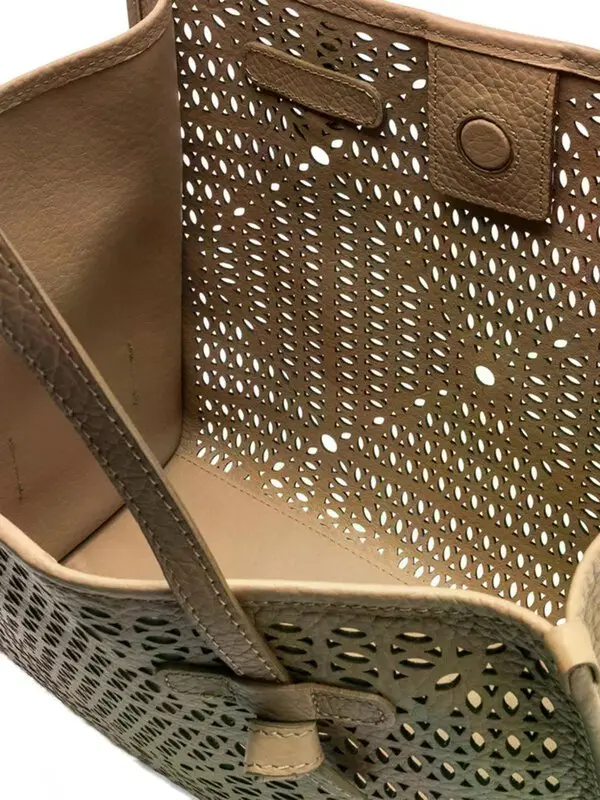 GIANNI CHIARINI Marcella Knot Tote Bag - Neutrals