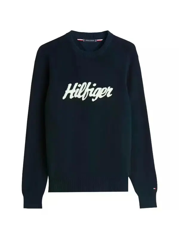 Tommy Hilfiger Logo-detail Knit Sweater
