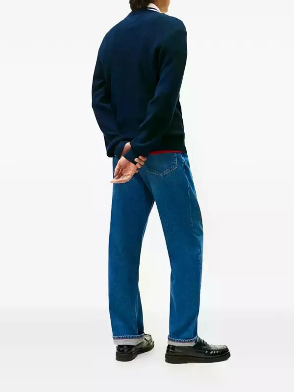 Tommy Hilfiger Logo-detail Knit Sweater