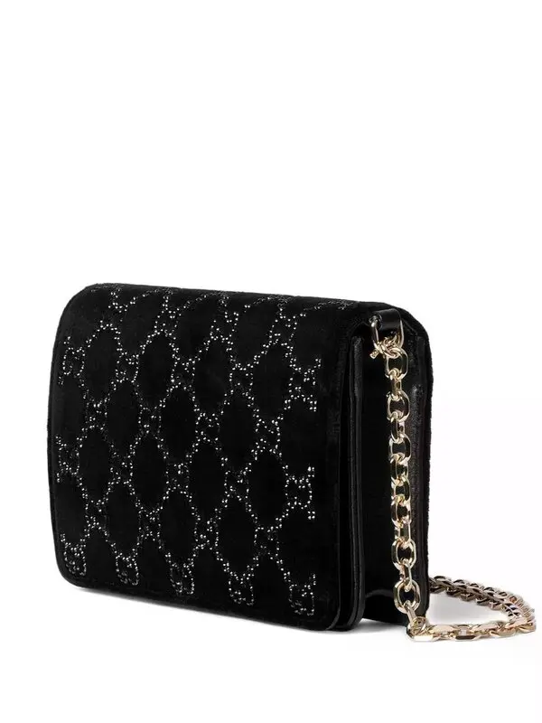 Gucci Embellished Chain Crossbody Bag