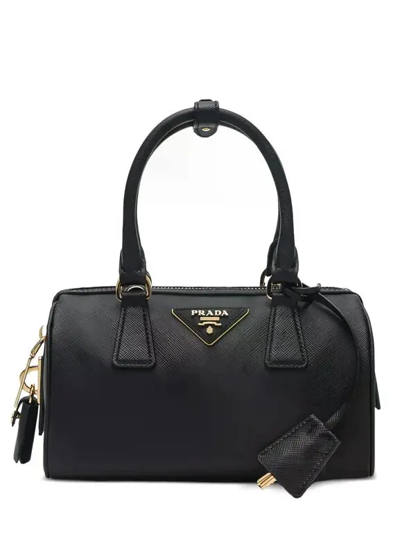 Prada Bauletto Top-handle Tote Bag - Black