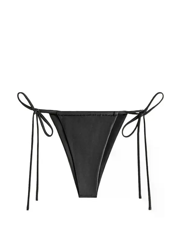 Kith Tie-fastening Bikini Bottom - Black