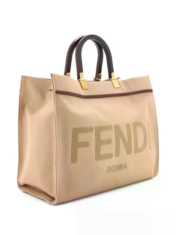 Fendi Sunshine Shopper Medium Tote Bag