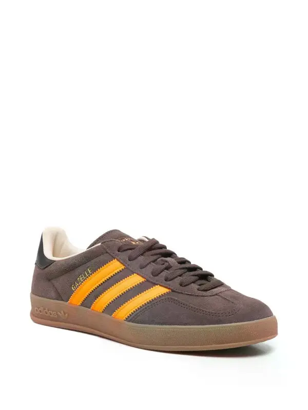 Adidas Striped Leather Trainers