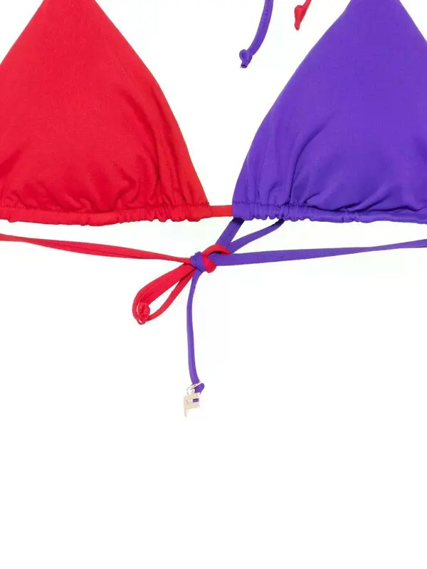 FISICO Triangle Bikini With Side-tie Bottoms