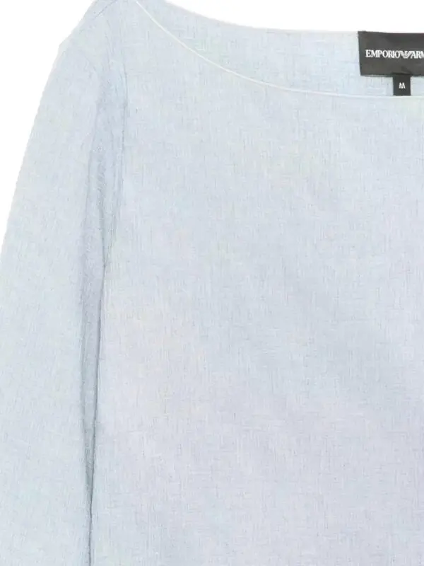 Emporio Armani Textured Knit Top