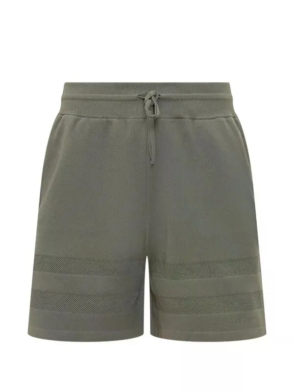 Givenchy Knitted Track Shorts - Green