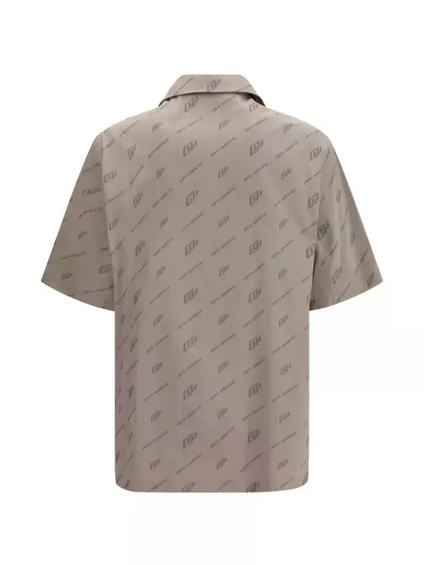 Off-White Jacquard Bowling Shirt