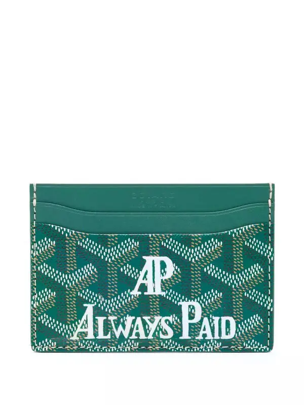 Goyard Customised Saint-suplice Cardholder - Green