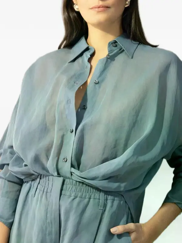 Brunello Cucinelli Monili Cotton Shirt