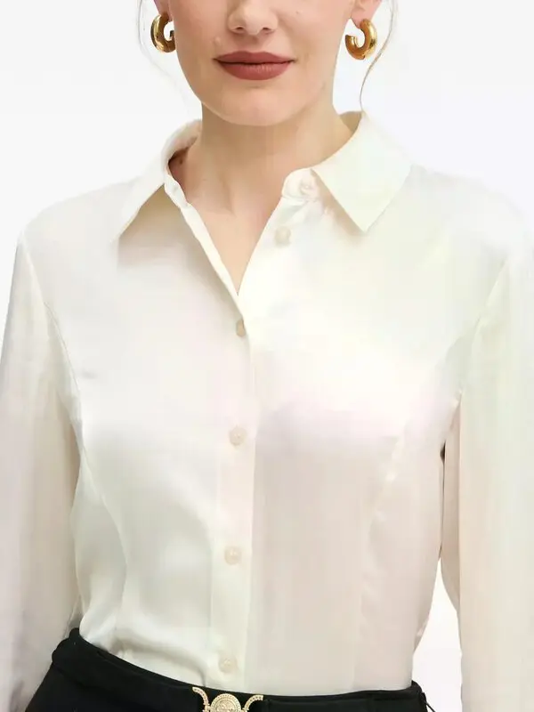 Guess Button-down Long-sleeve Blouse