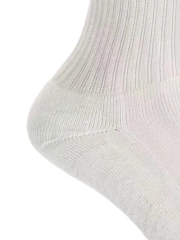 Rick Owens Ribbed Knee-high Socks