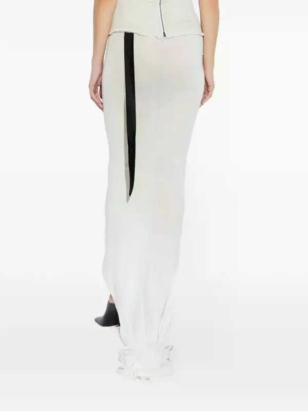 Rick Owens Drawstring Slit Skirt