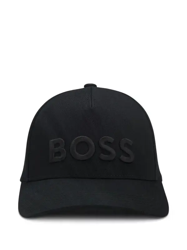 BOSS Logo-embroidered Cap - Black
