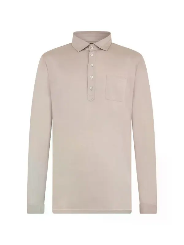 MOORER Pocket Polo Shirt